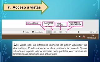 Generalidades e interfaz power point | PPSX