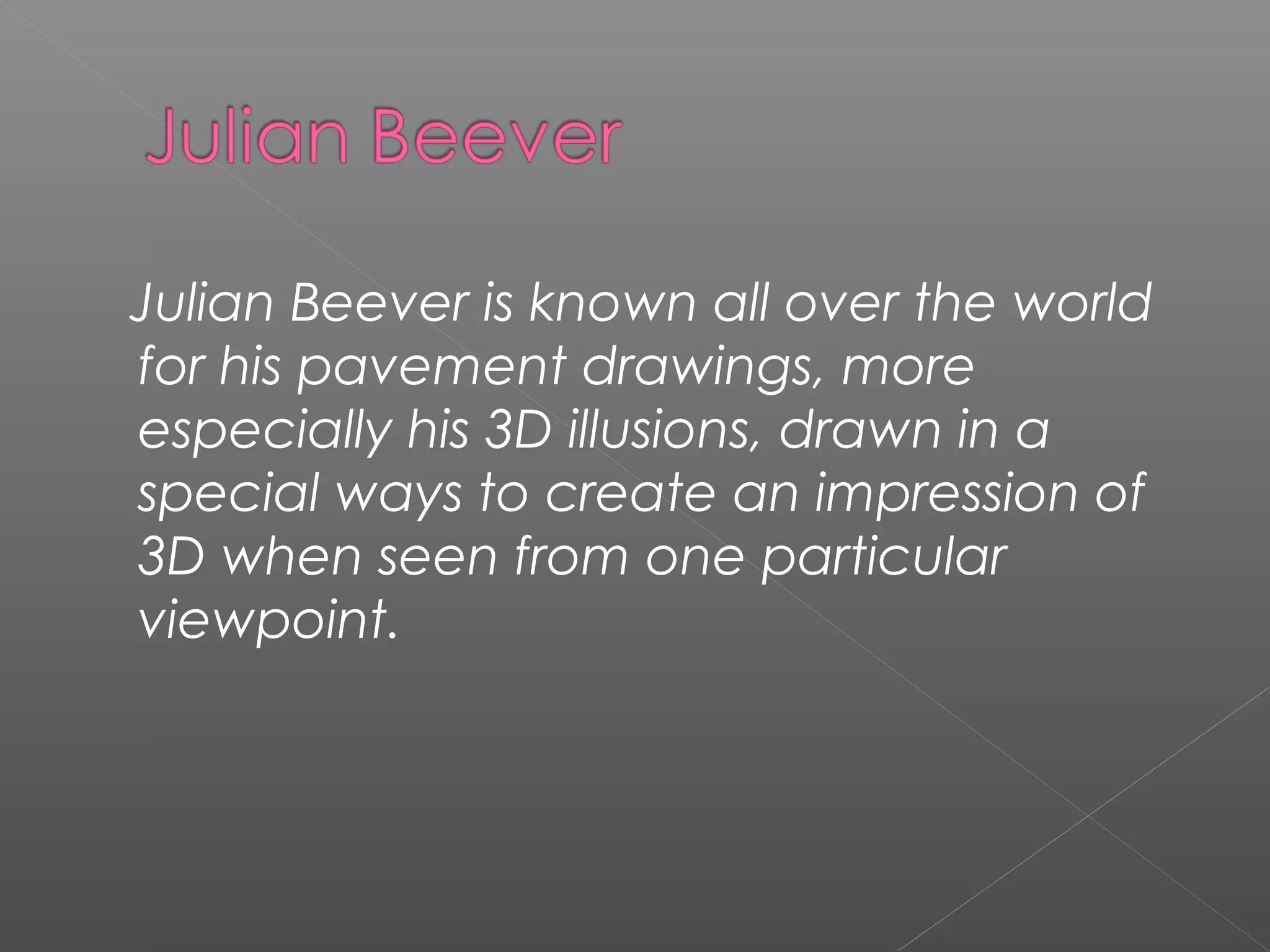 Anamorphic illusions | PPT