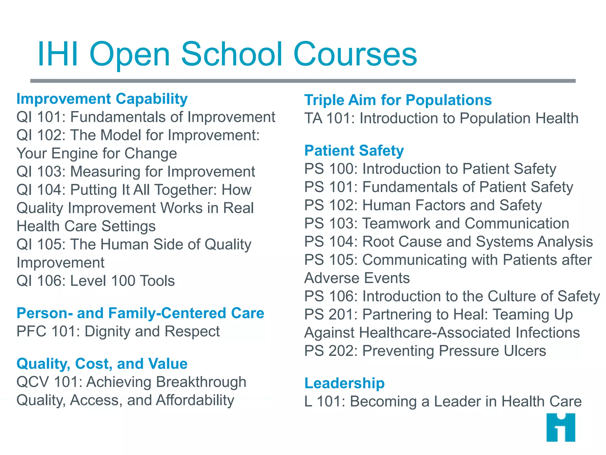 General IHI Open School Presentation.pptx