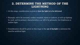 General illumination design | PPTX