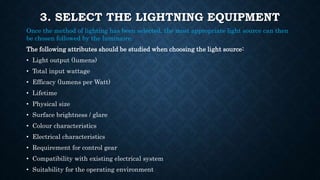 General illumination design | PPTX