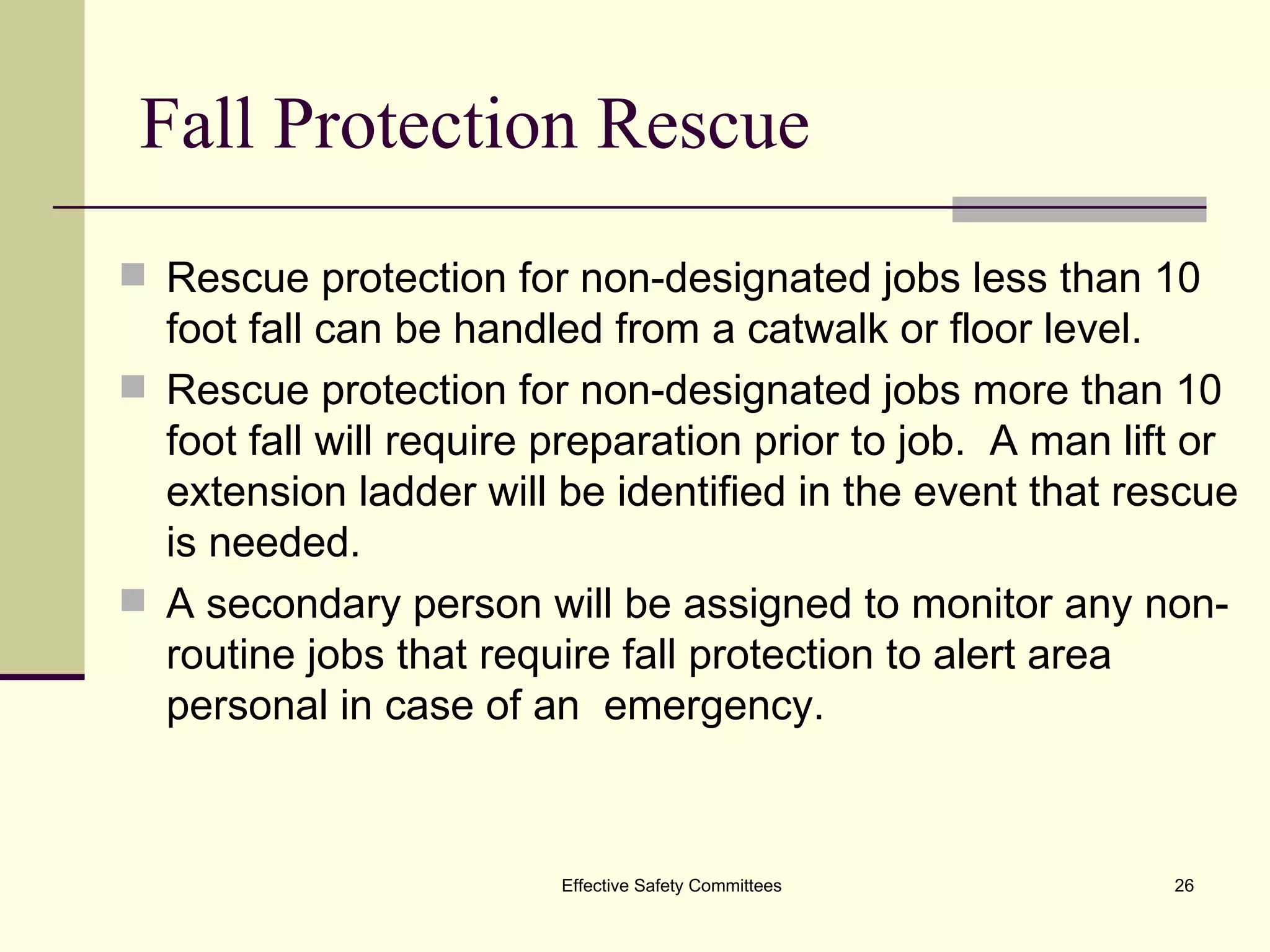 General Industry Fall Protection | PPT