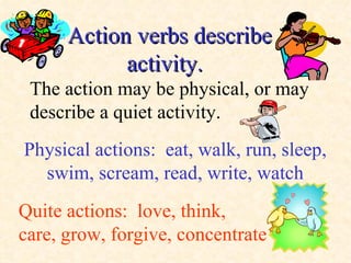 An Introduction to Verbs | PPT