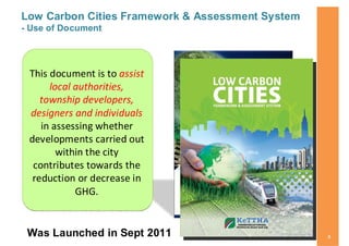 General info on Low Carbon Cities Framework (LCCF) Malaysia | PDF