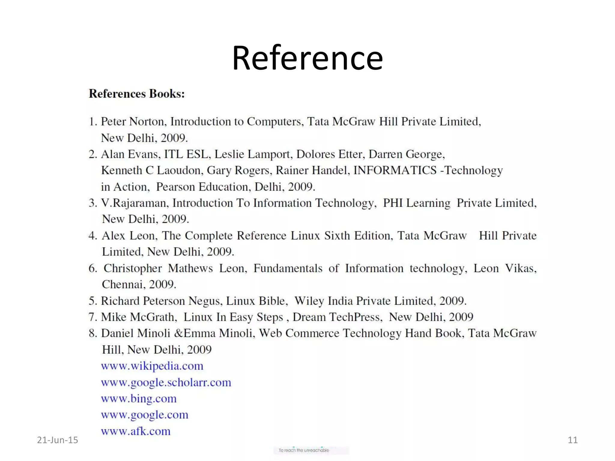 General informatics | PPT