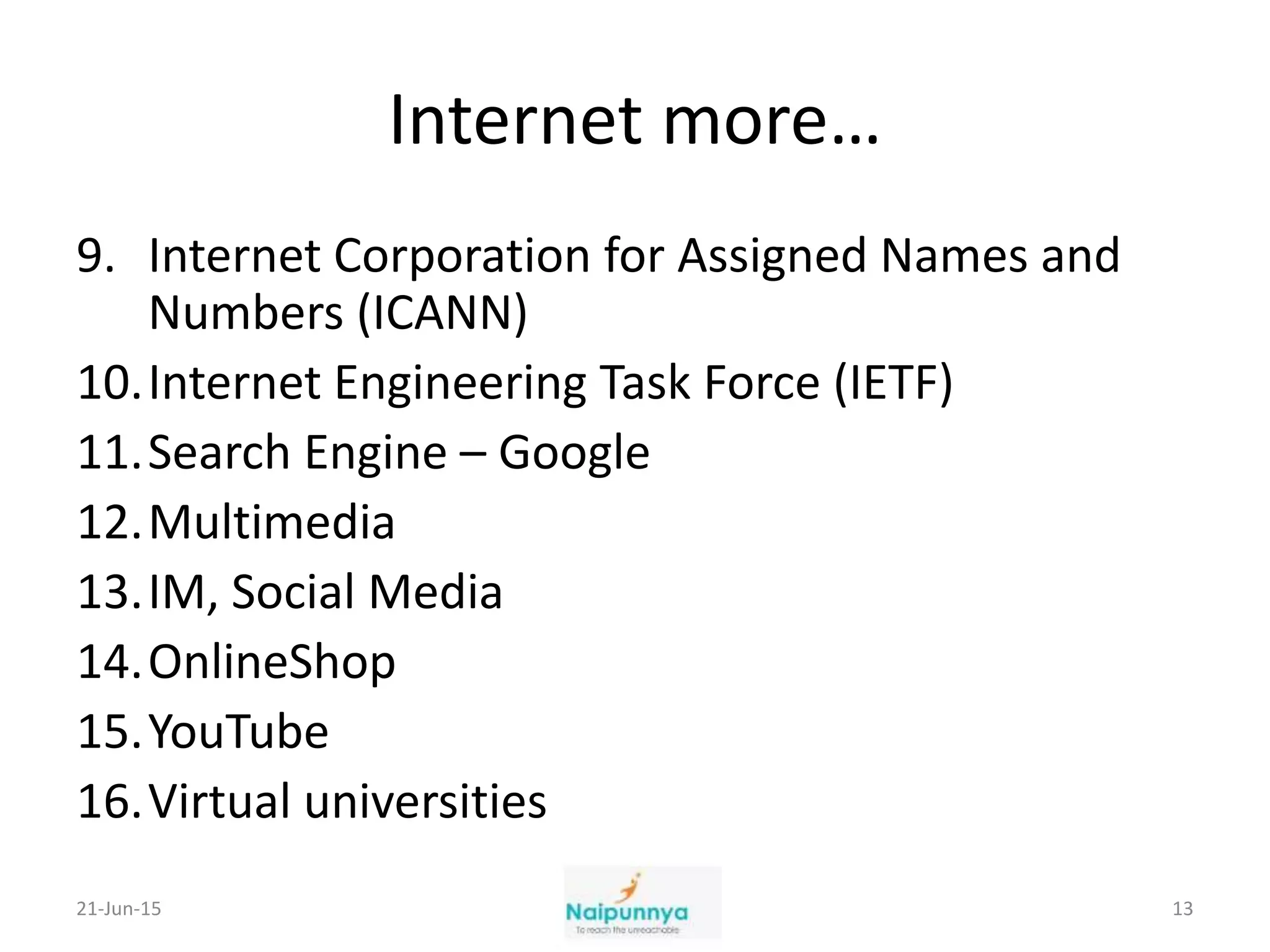 General informatics | PPT