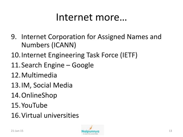 General informatics | PPT