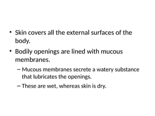 GENERAL INJURIES AND THE ANATOMY AND PHYSIOLOGY OF THE SKIN | PPTX