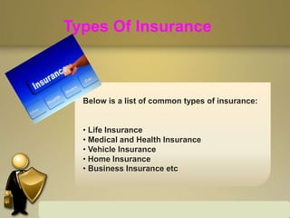 General insurance an overview | PPTX | Insurance | Personal Finance
