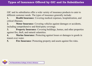 General Insurance Act - Features, Types.ppt