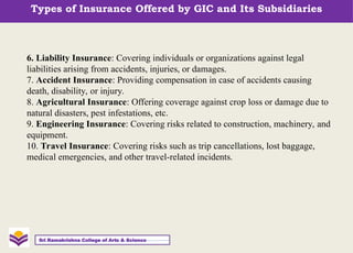 General Insurance Act - Features, Types.ppt