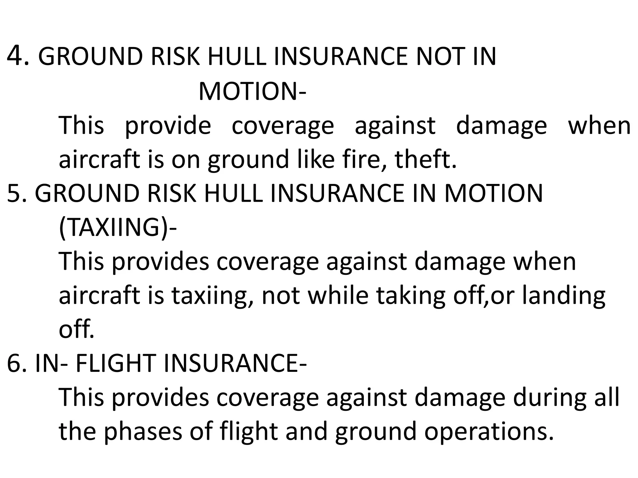 General insurance policies types | PPTX