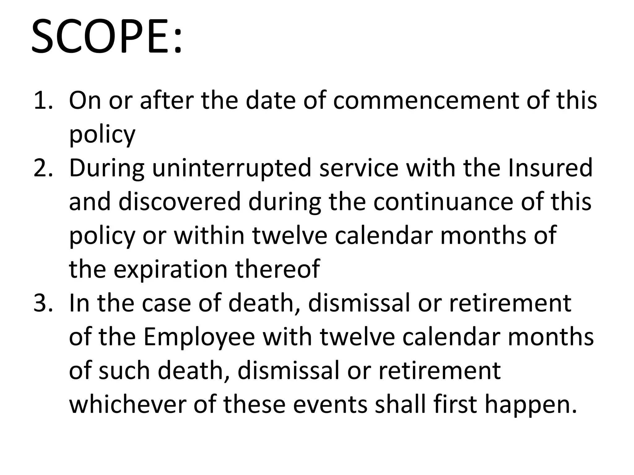 General insurance policies types | PPTX