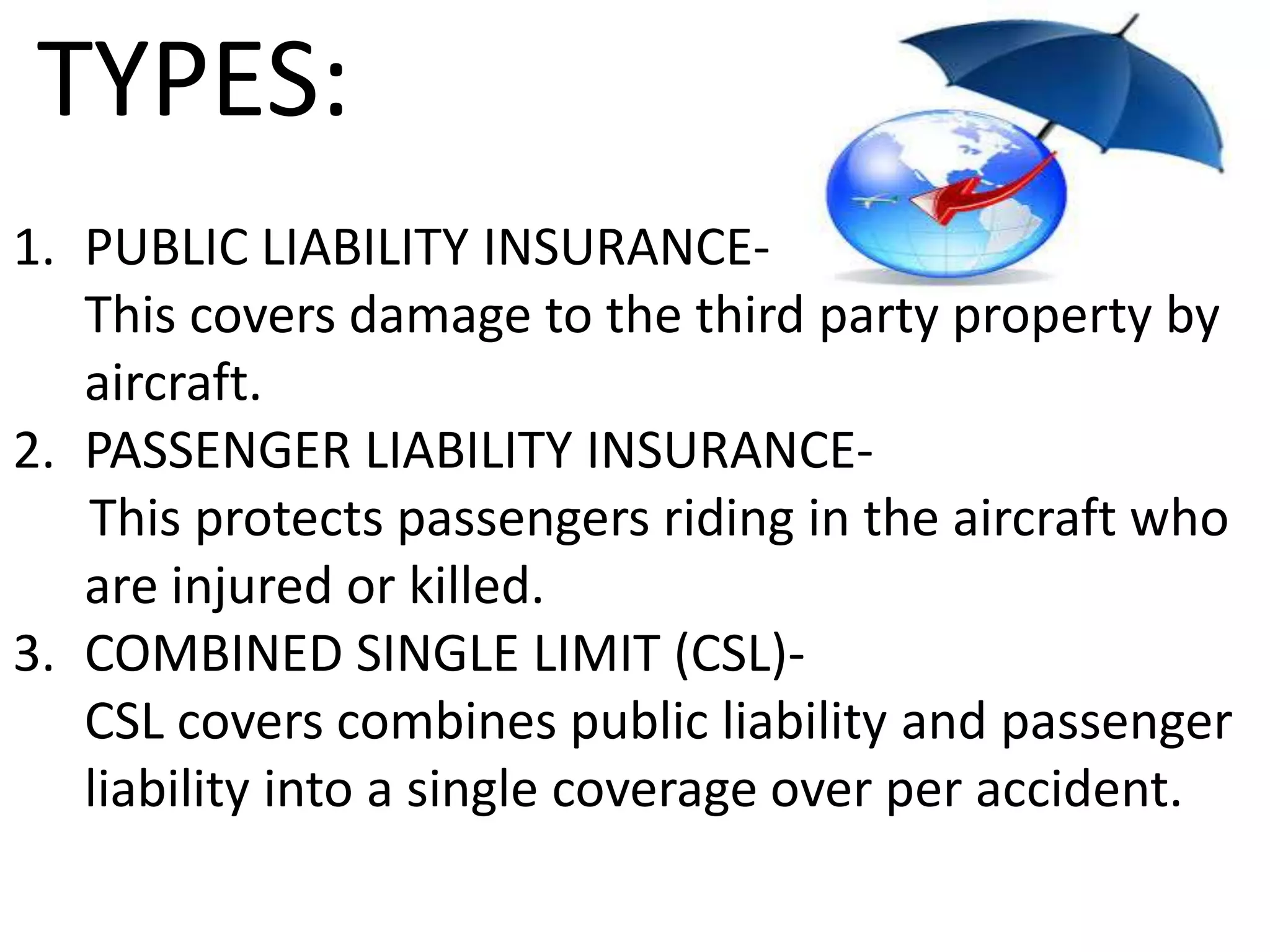 General insurance policies types | PPTX