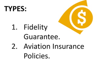 General insurance policies types | PPTX | Travel Insurance | Insurance