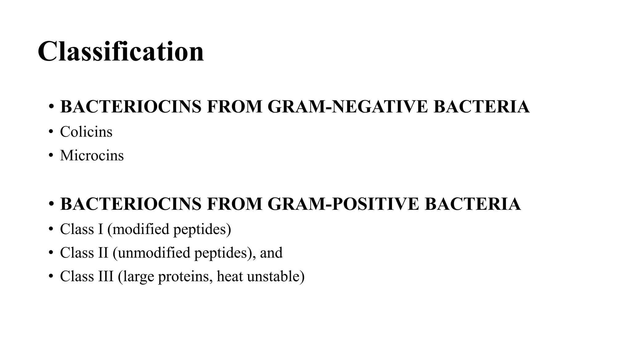 General Introduction And Applications Of Bacteriocins Pptx