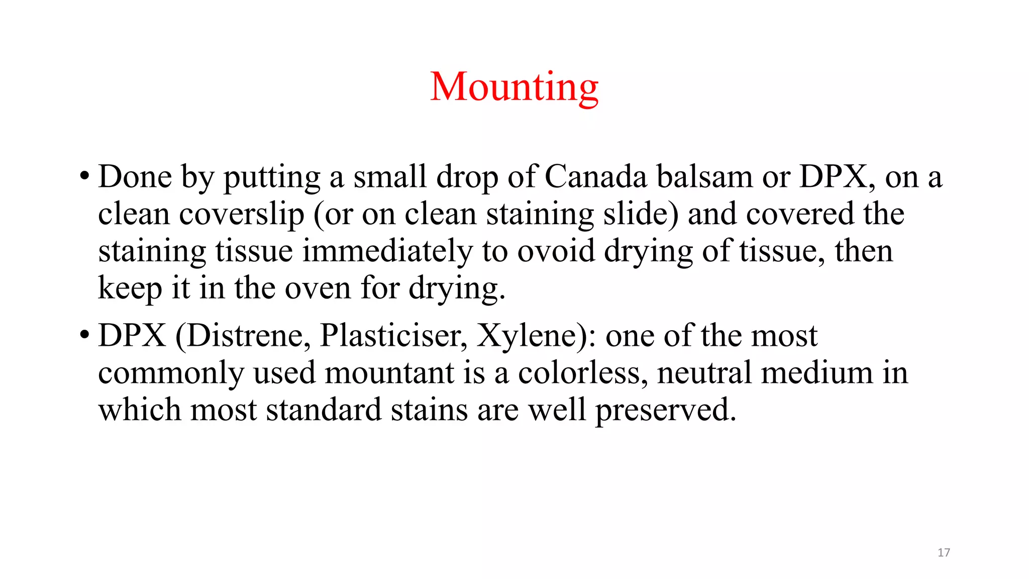 General introduction and preparation of tissue slides.pptx
