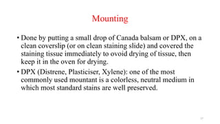 General introduction and preparation of tissue slides.pptx