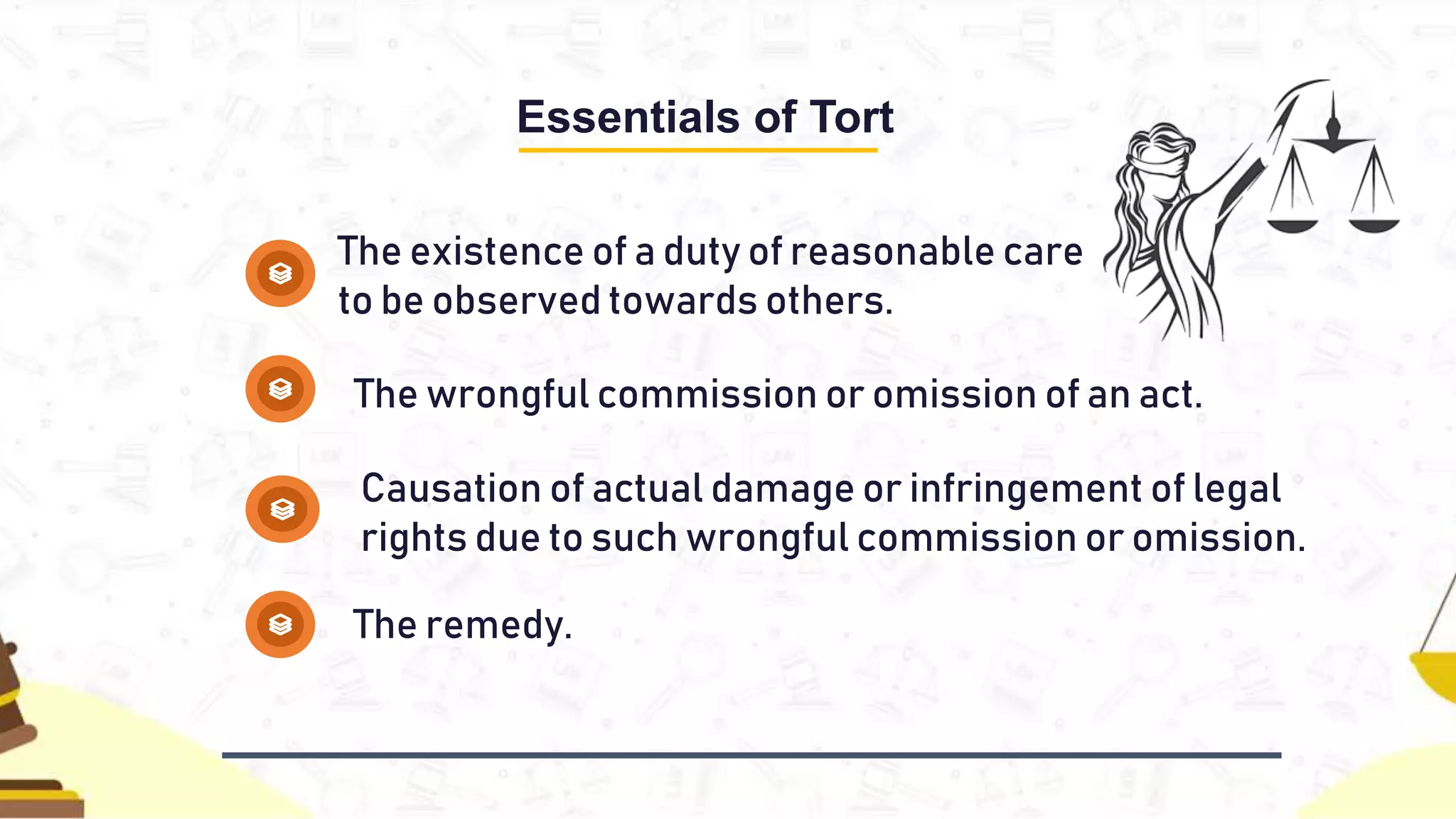 General Introduction, Defination, And Essentials of Tort.pptx