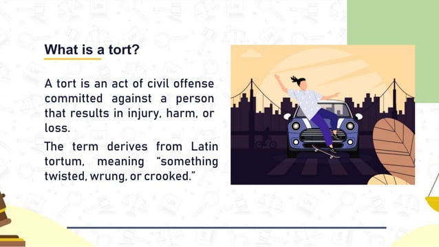 General Introduction, Defination, And Essentials of Tort.pptx