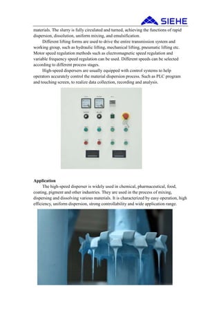 General Introduction of High-speed Disperser | DOCX