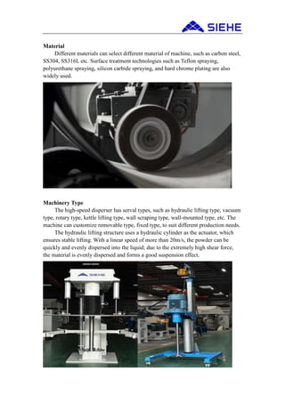 General Introduction of High-speed Disperser | DOCX