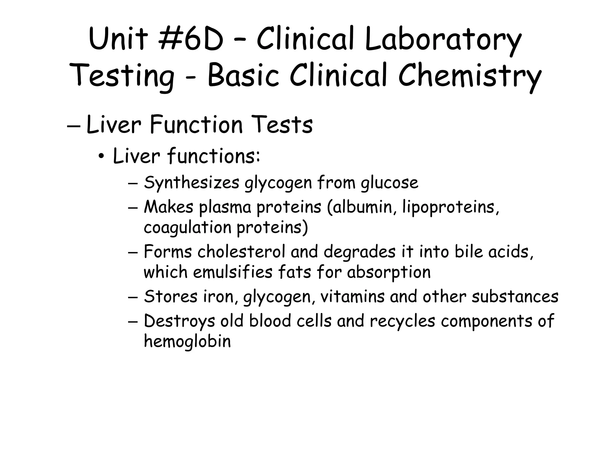 GENERAL INTRODUCTION TO CHEMICAL PATHOLOGY-SPECIMENS COLLECTION BY DR ...