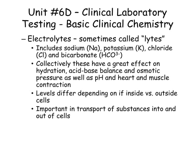 GENERAL INTRODUCTION TO CHEMICAL PATHOLOGY-SPECIMENS COLLECTION BY DR ...