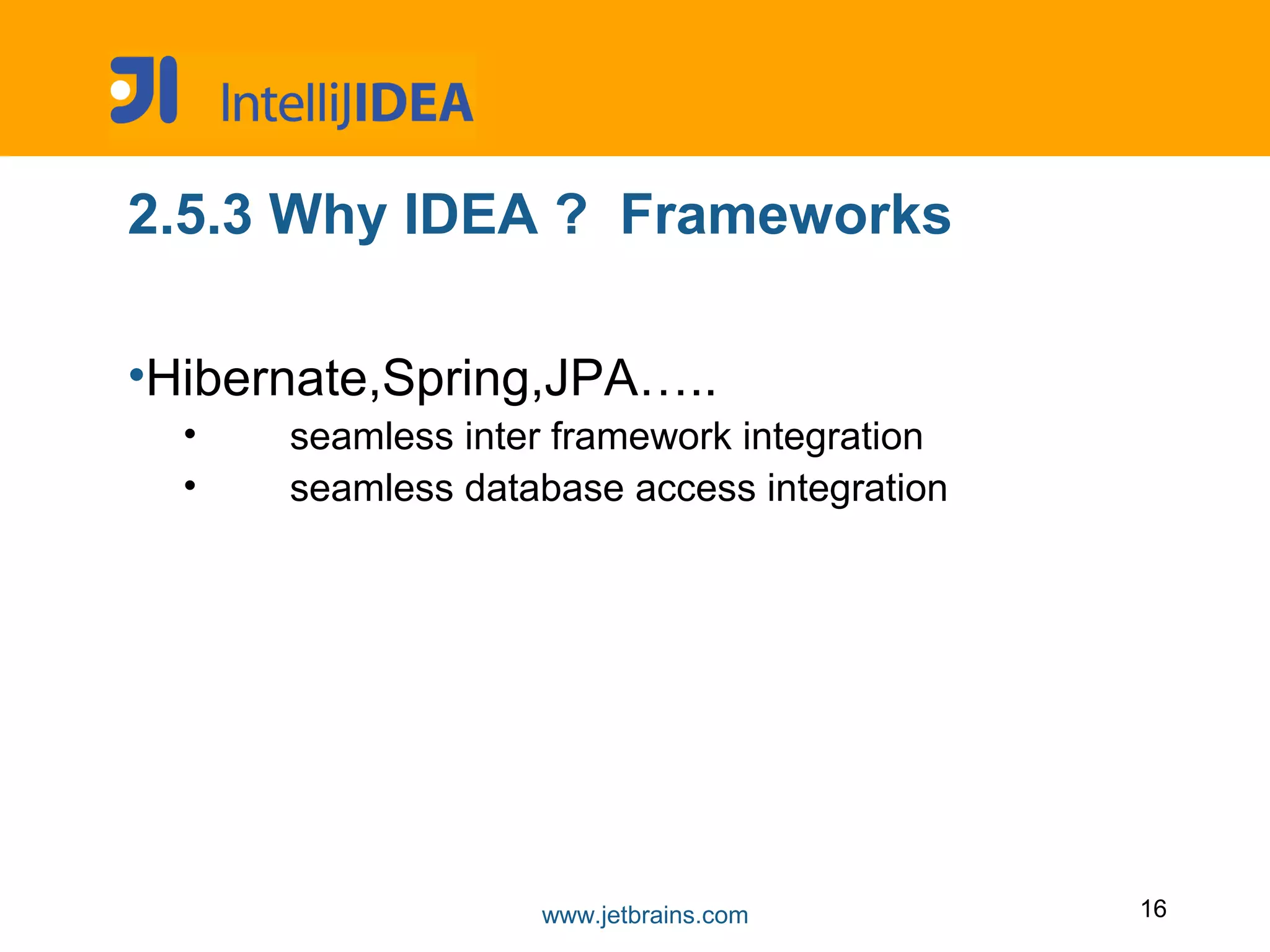 General introduction to intellij idea | PPT