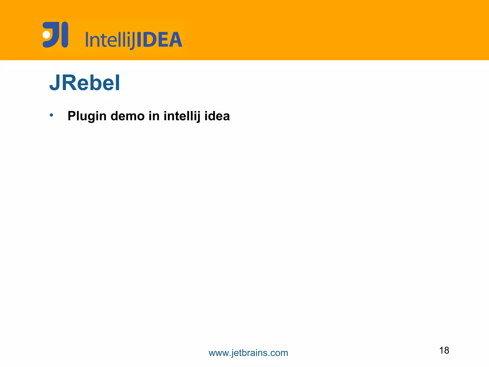General introduction to intellij idea | PPT