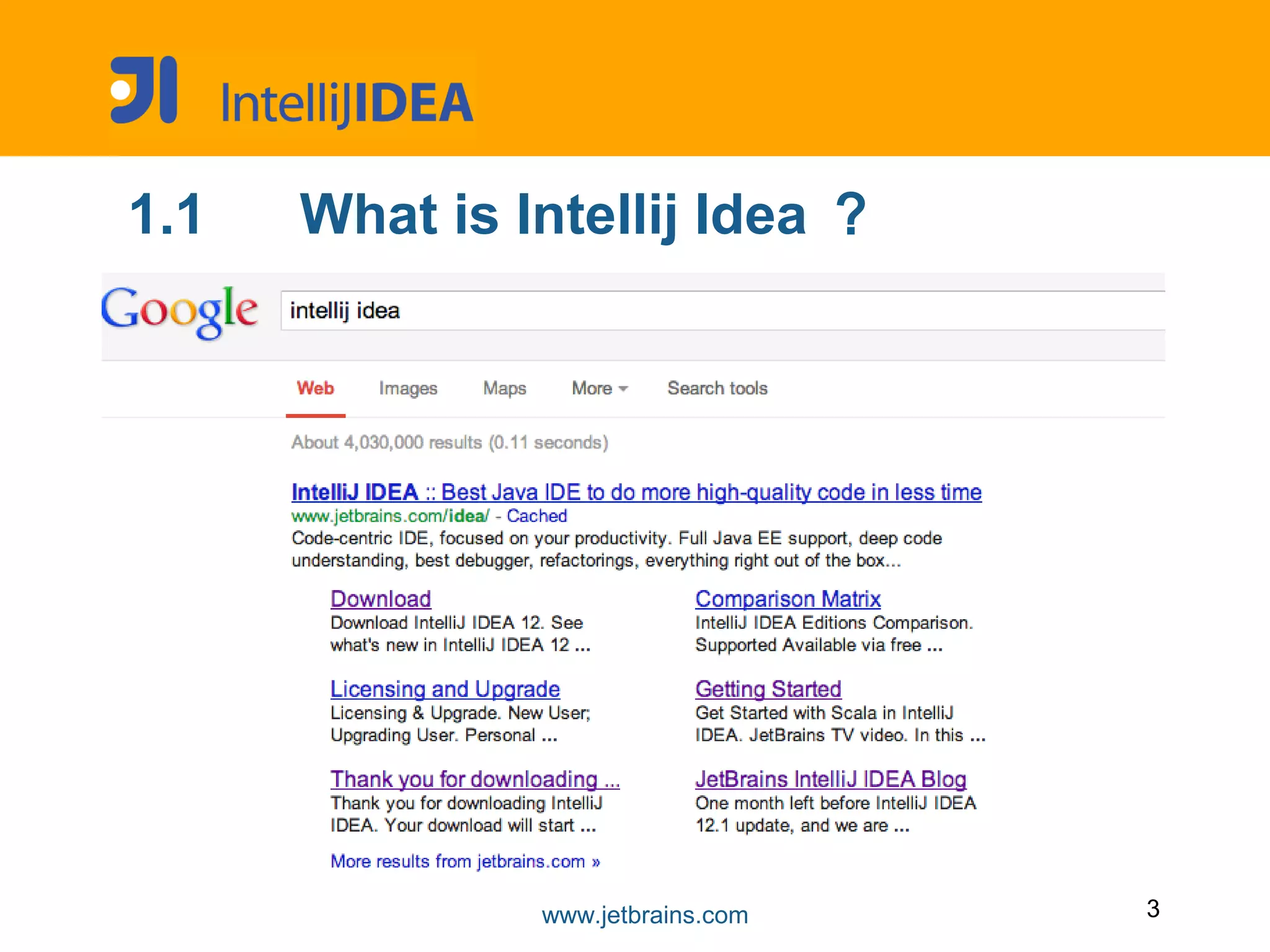 General introduction to intellij idea | PPT