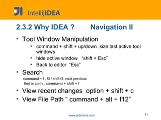 General introduction to intellij idea | PPT