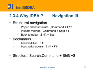General introduction to intellij idea | PPT