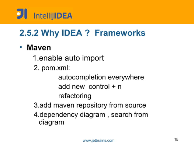 General introduction to intellij idea | PPT