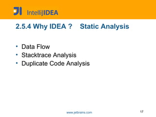 General introduction to intellij idea | PPT