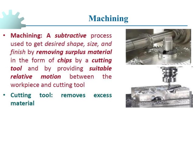 General introduction to manufacturing processes | PPT