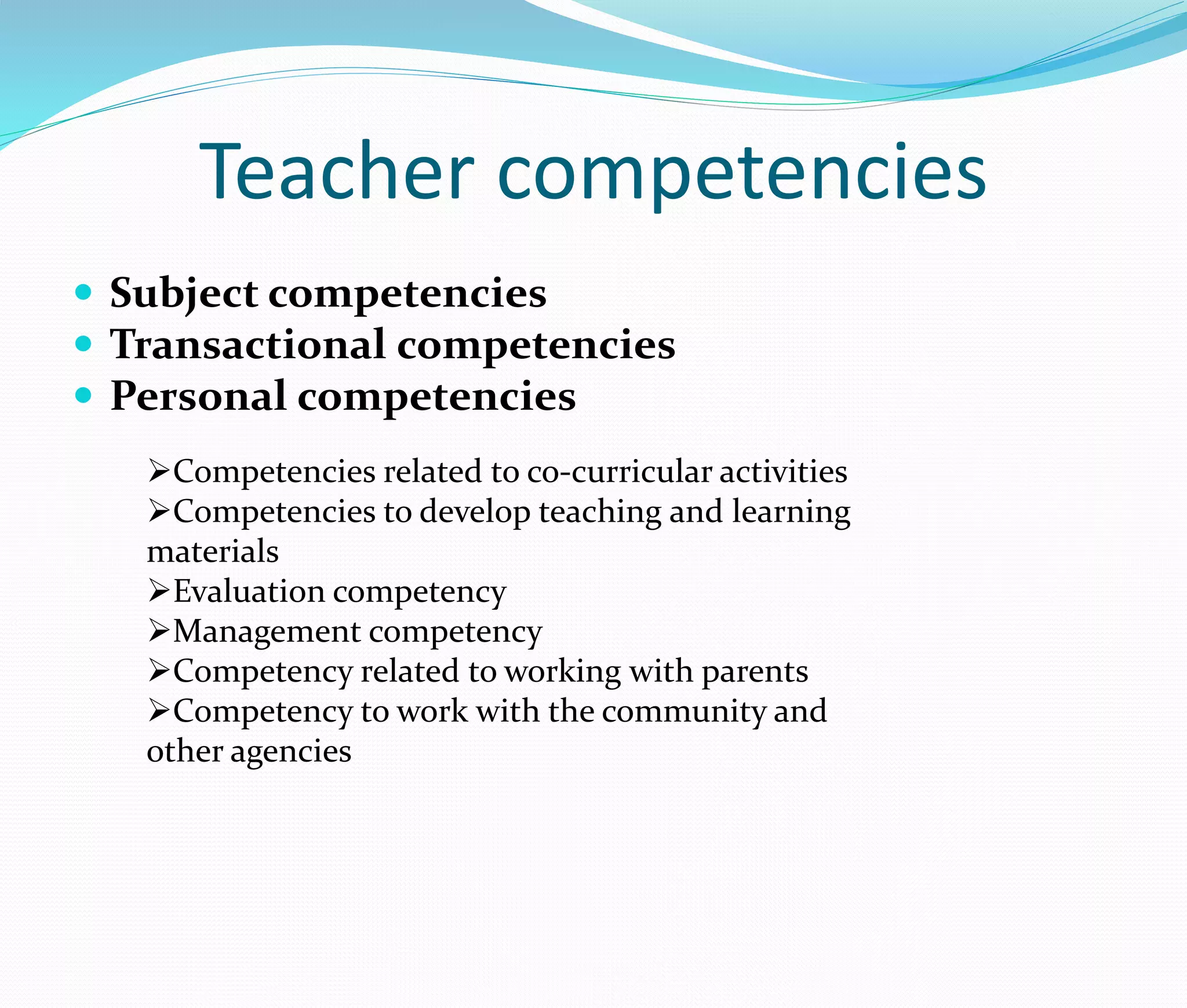 General introduction to teaching and learning | PPTX