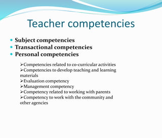 General introduction to teaching and learning | PPTX