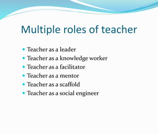 General introduction to teaching and learning | PPTX