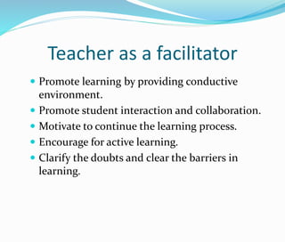 General introduction to teaching and learning | PPTX