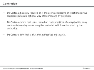 General introduction to the practice of everyday life by michel de ...