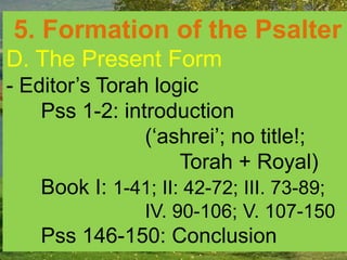 General Introduction to the Psalter (1).ppt