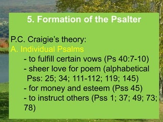 General Introduction to the Psalter (1).ppt