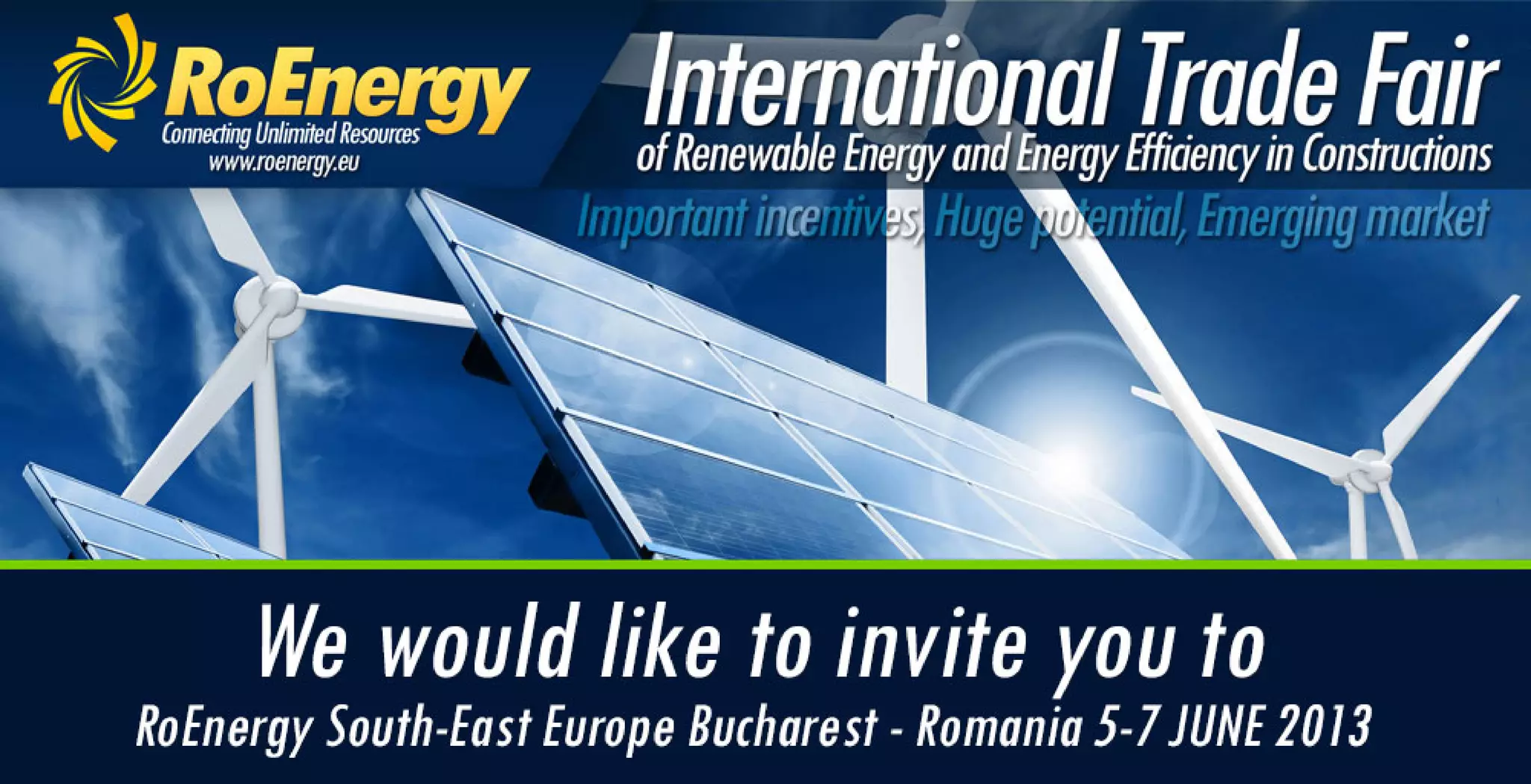 RoEnergy Trade Fair Invitation | PDF