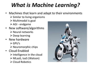 (r)Evolution of Machine Learning | PPTX