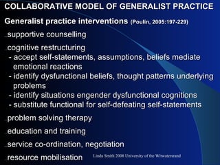 Generalist Practice All Seminars | PPT