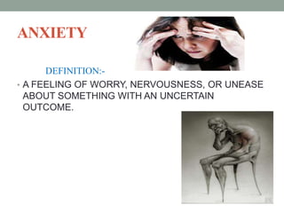 Generalizad Anxiety Disorder.pptx | Brain and Nervous System Disorders ...