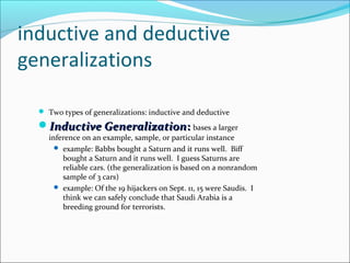 Generalization and types | PPT