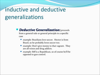 Generalization and types | PPT
