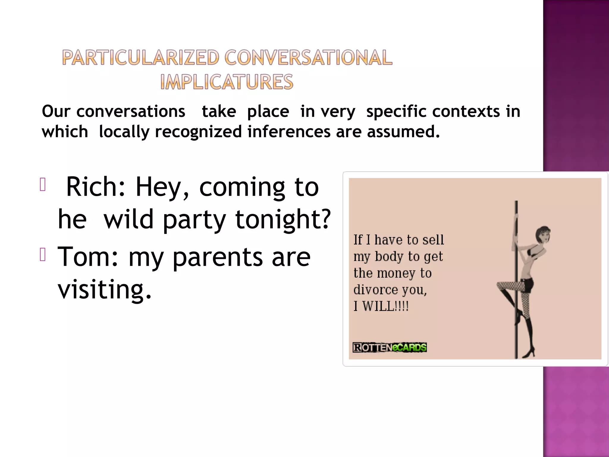 Generalized conversational | PPT